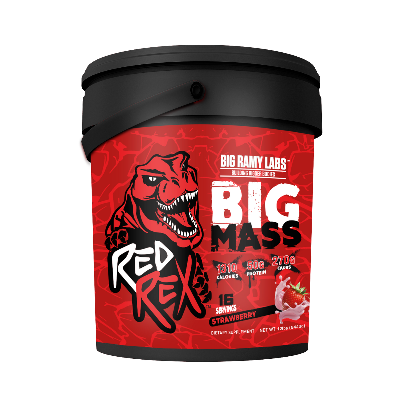 RED REX BIG MASS GAINER – Big Ramy Labs
